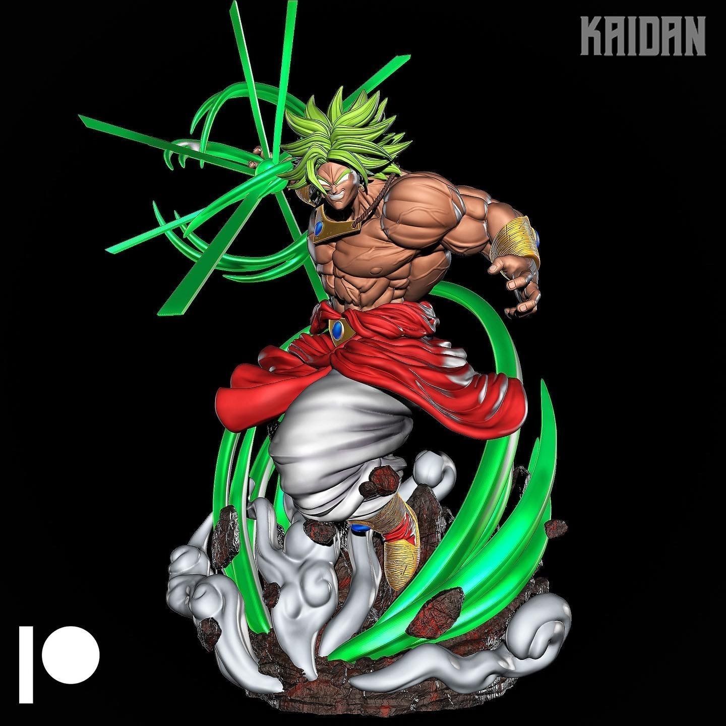 Classic Broly DBZ - STL for 3D printing 3D model 3D printable | CGTrader
