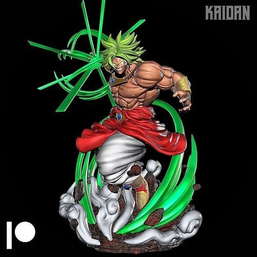 Classic Broly DBZ - STL for 3D printing 3D model 3D printable | CGTrader