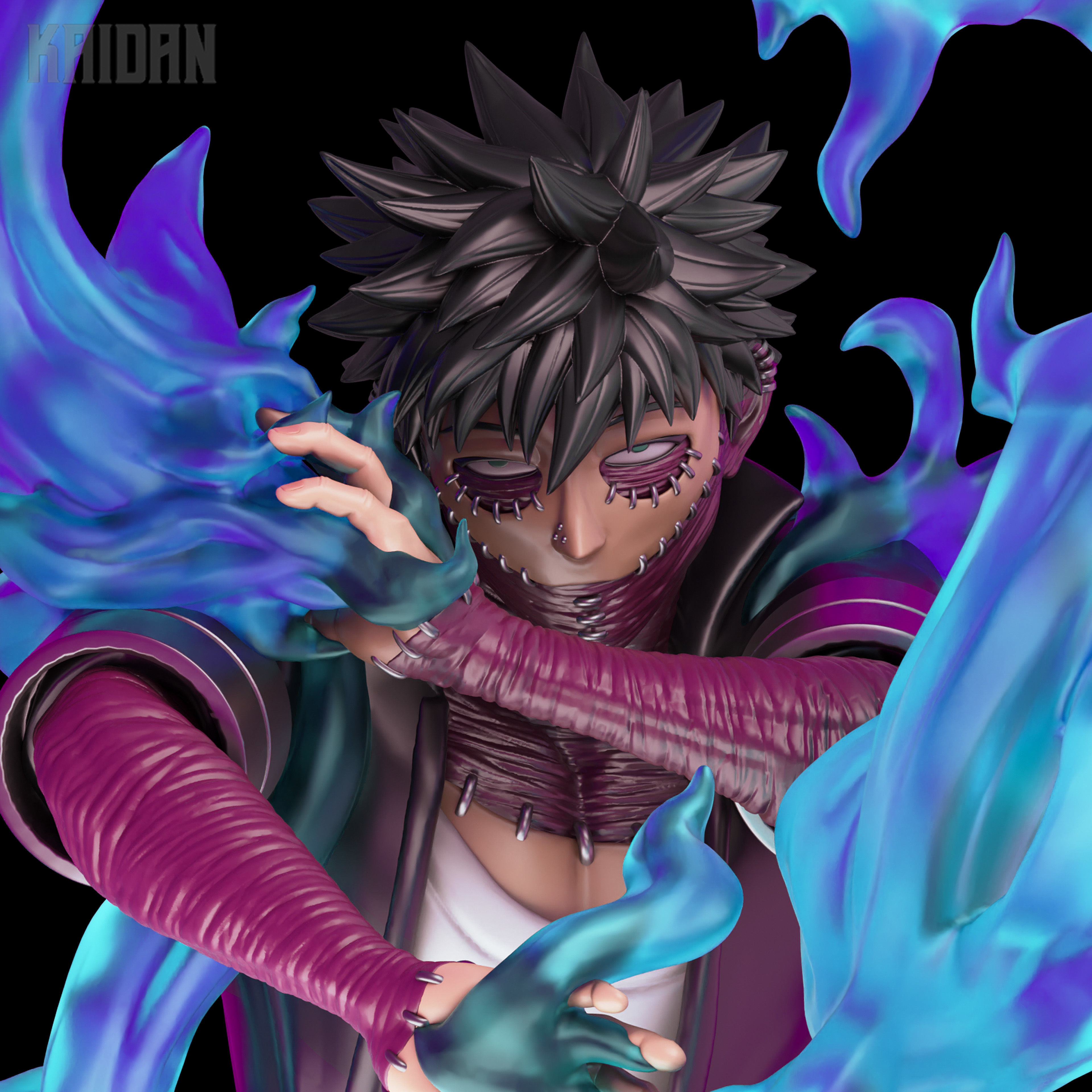 Dabi Bust - STL for 3D printing 3D model 3D printable | CGTrader
