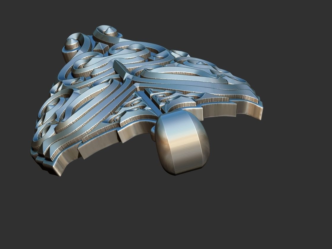 Frown Carranca Maori 3D model 3D printable | CGTrader