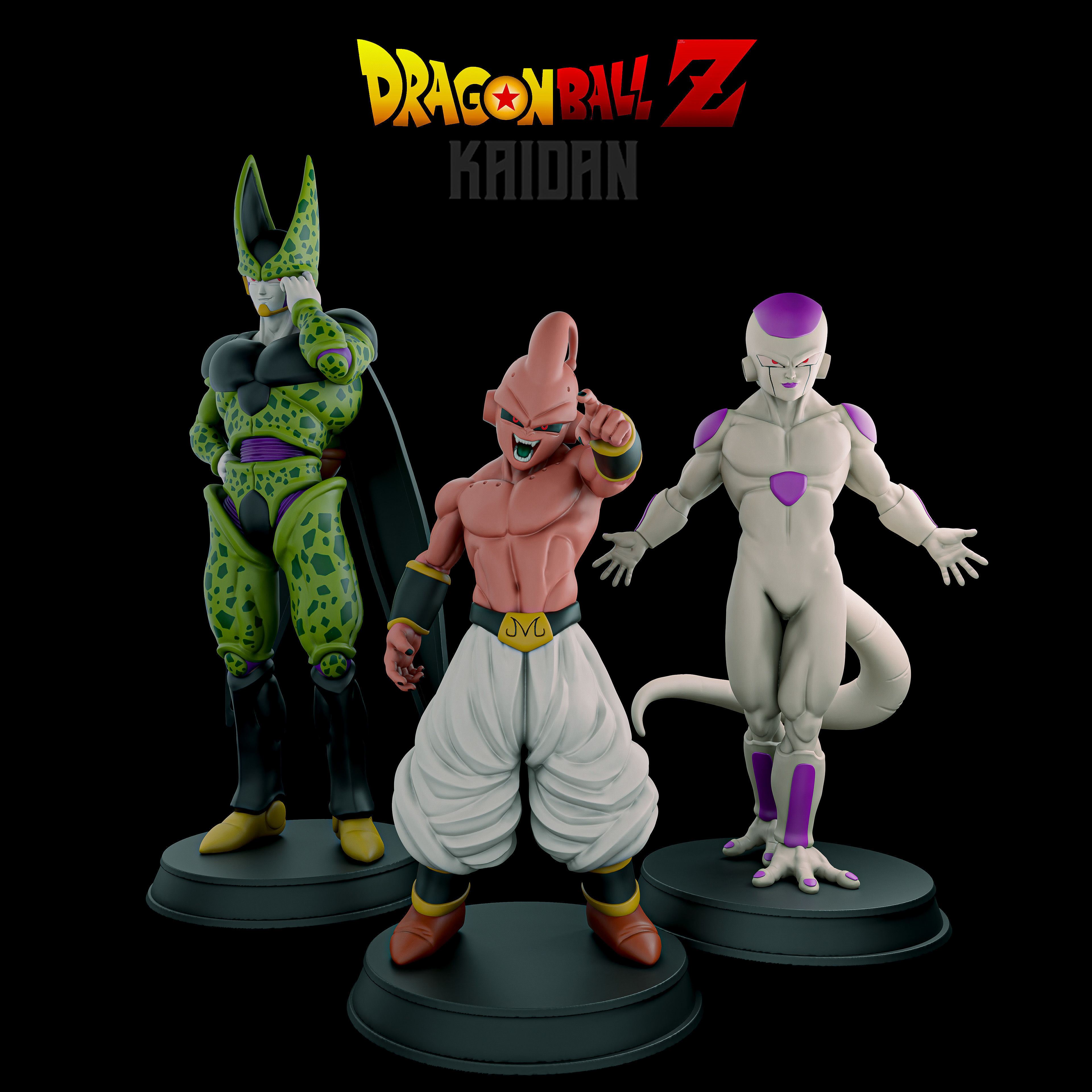Villain Package DBZ - STL ready for 3D printing free 3D model 3D ...