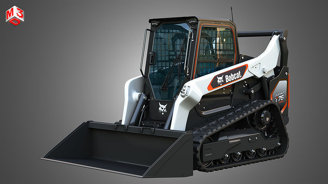 T76 Platinum Compact Track Loader - Bucket 3D model | CGTrader