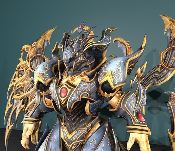 Bahamut 3D model animated rigged | CGTrader