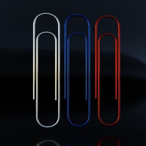 Paper Clip 3D model | CGTrader