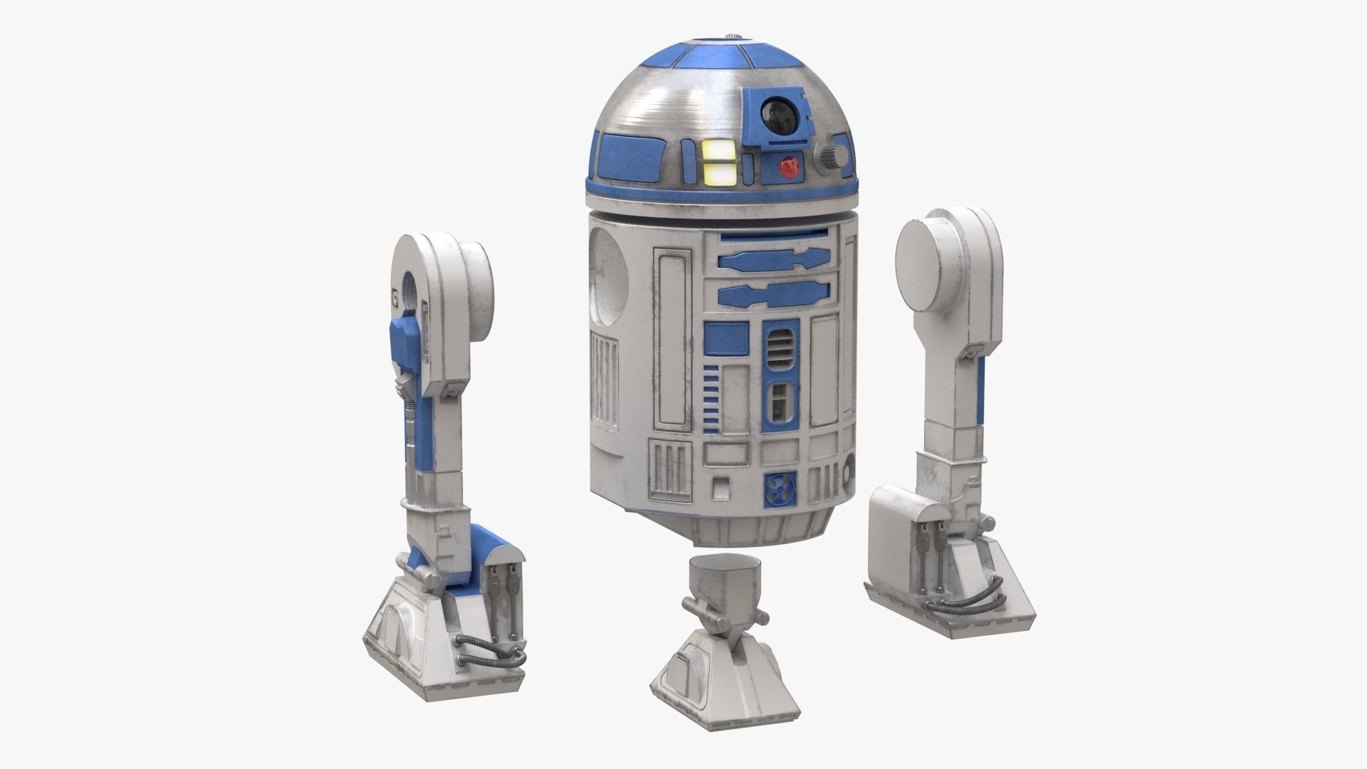 Robot R2D2 3D model | CGTrader