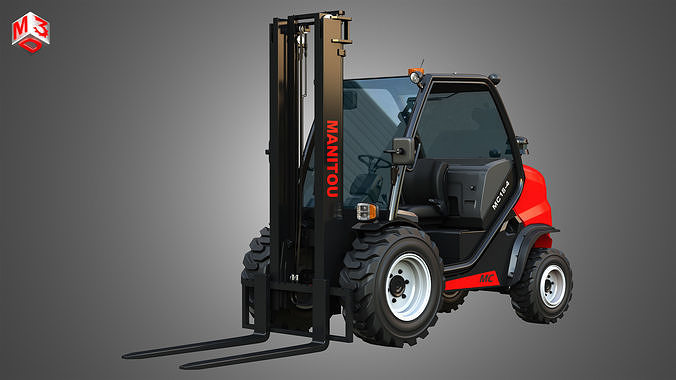 Manitou - MC18-4 Forklift 3D model | CGTrader