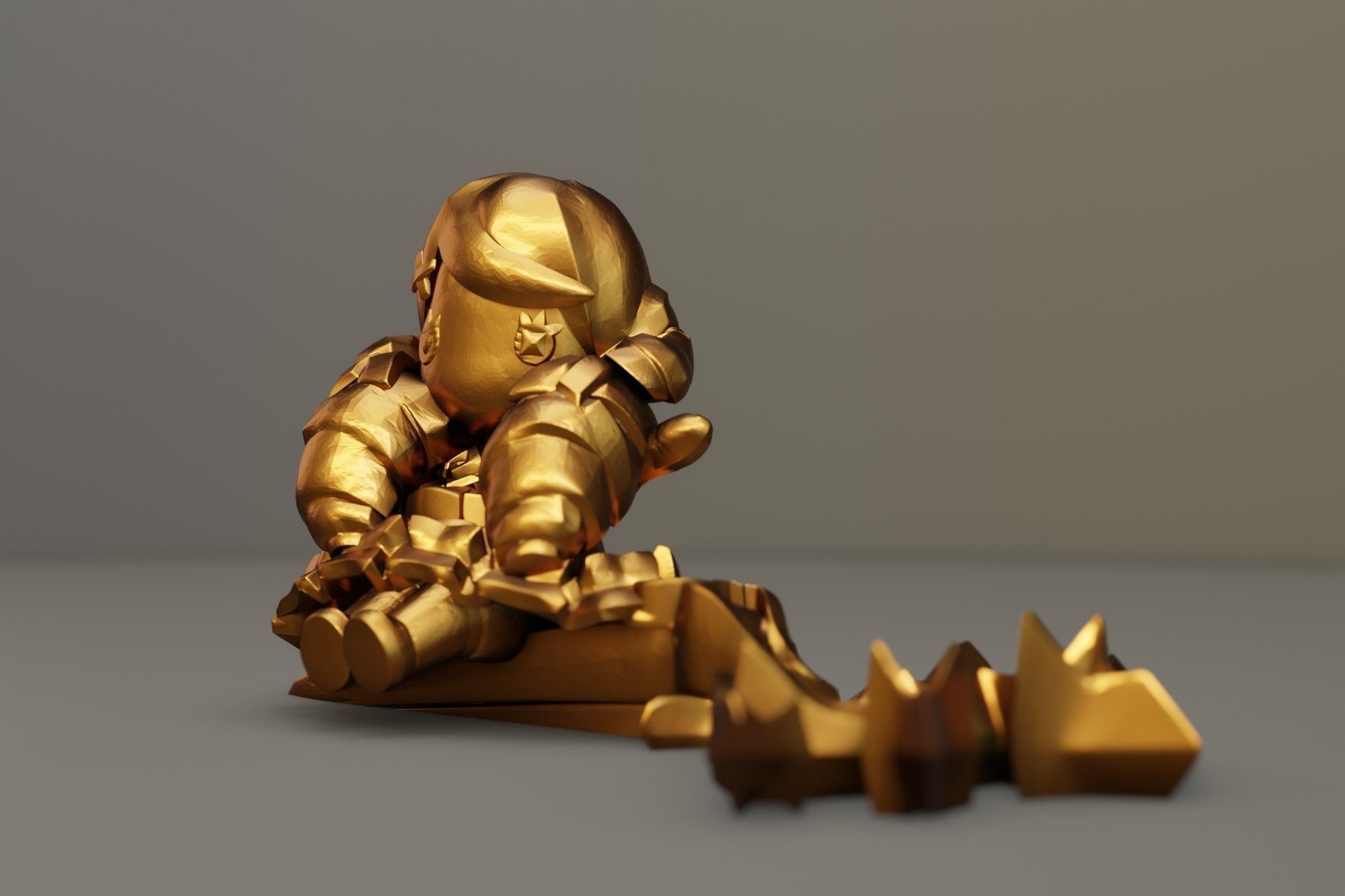 CHIBI GWEN DOLL - LEAGUE OF LEGENDS free 3D model 3D printable | CGTrader