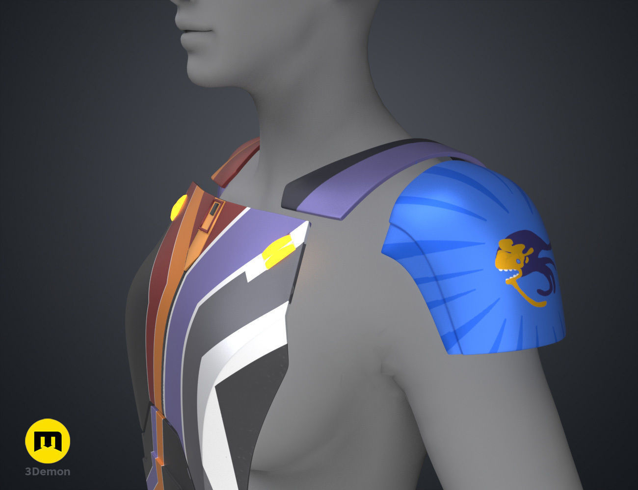Sabine Wren armor from Ahsoka 3D model 3D printable | CGTrader