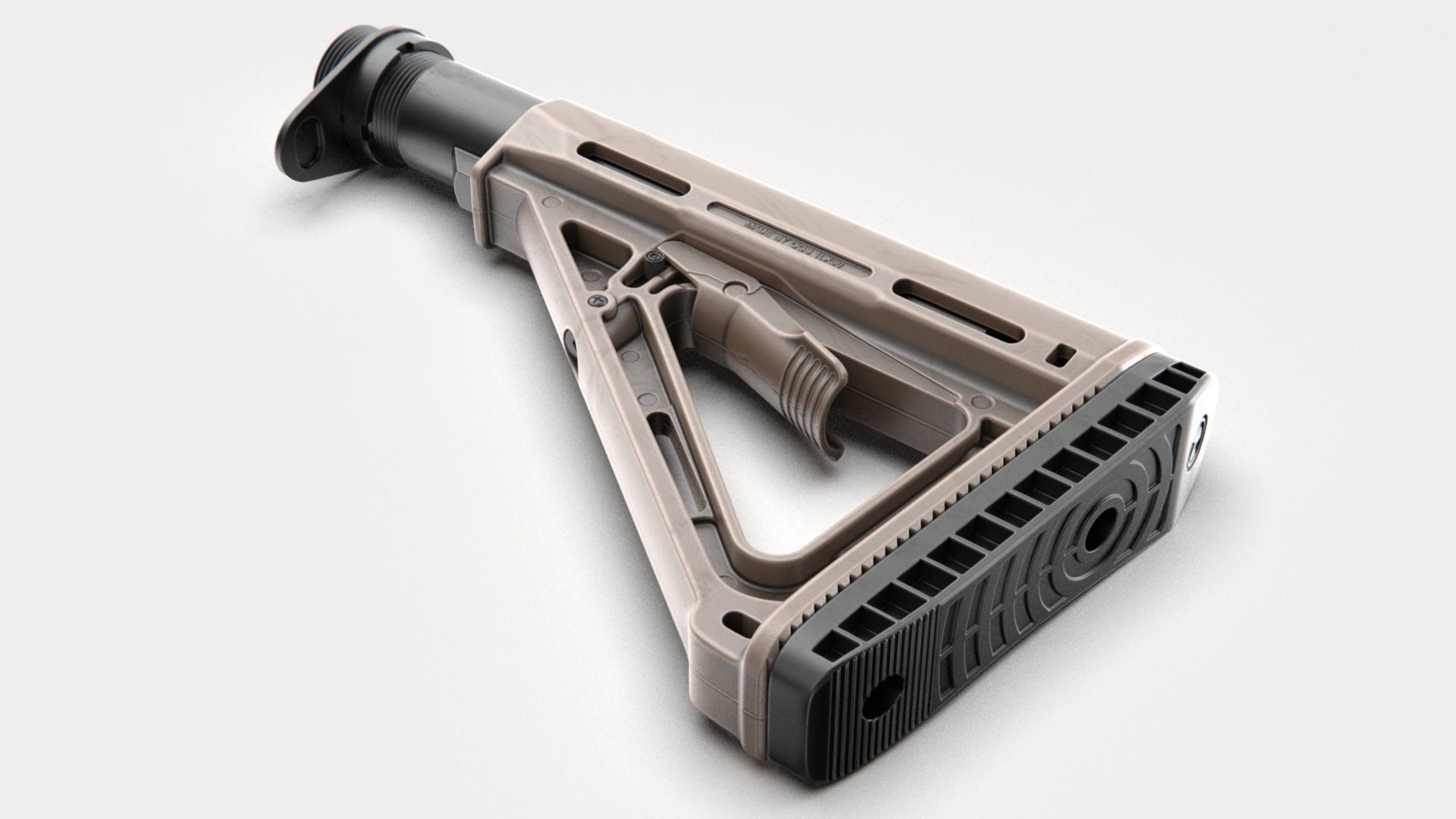 Stock magpul - High-poly 3D model | CGTrader