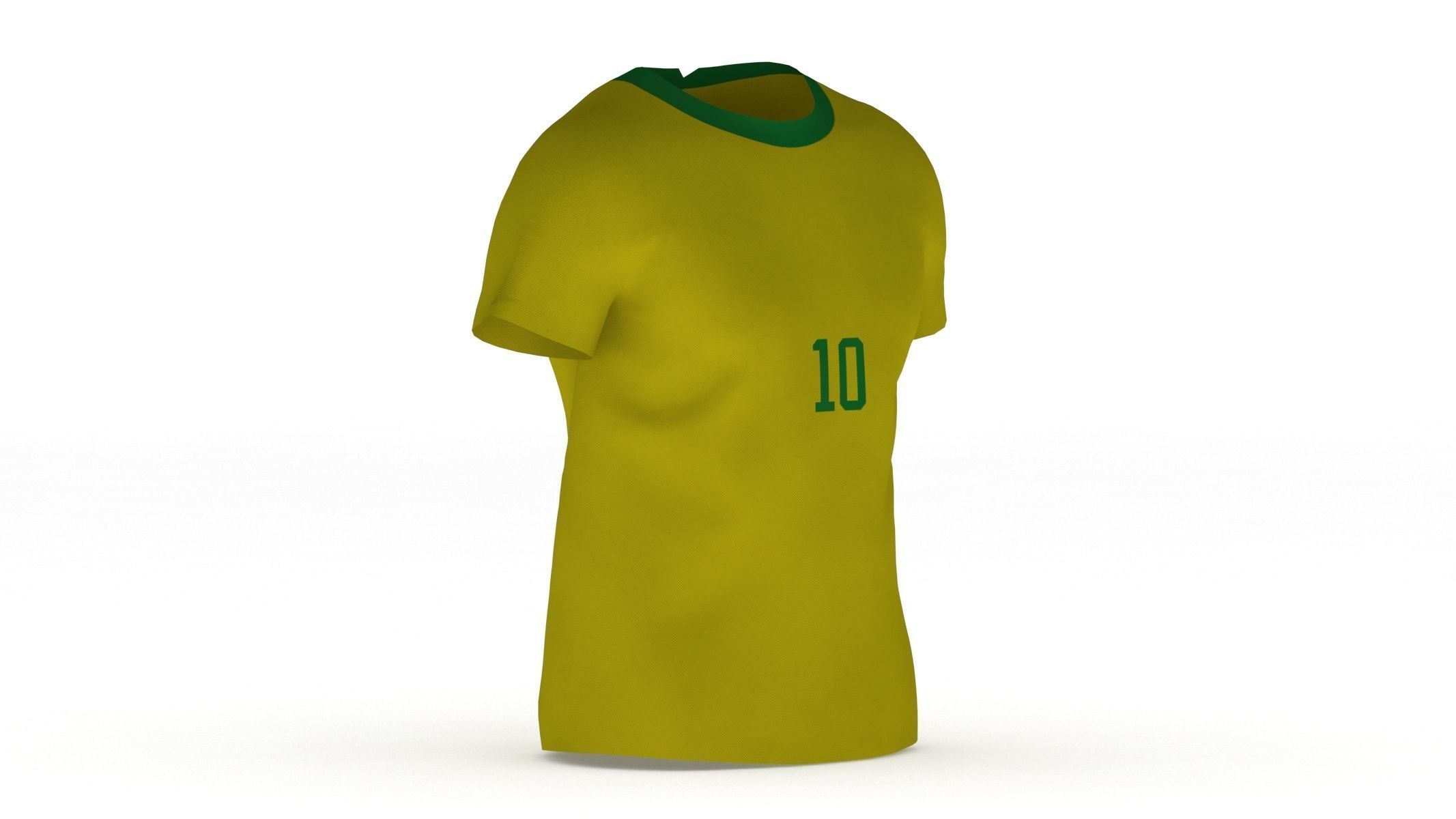 3D model Football Tshirt Generic Low Poly VR / AR / low-poly | CGTrader