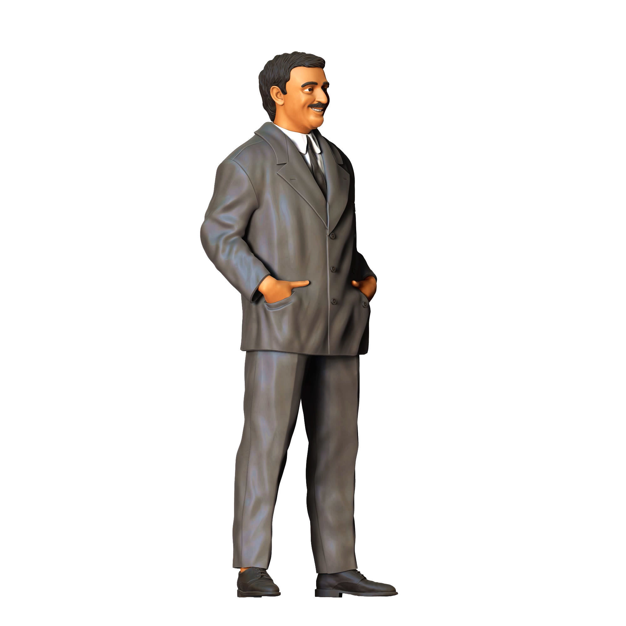 N1 Addams Family John Astin Gomez 3D model 3D printable | CGTrader