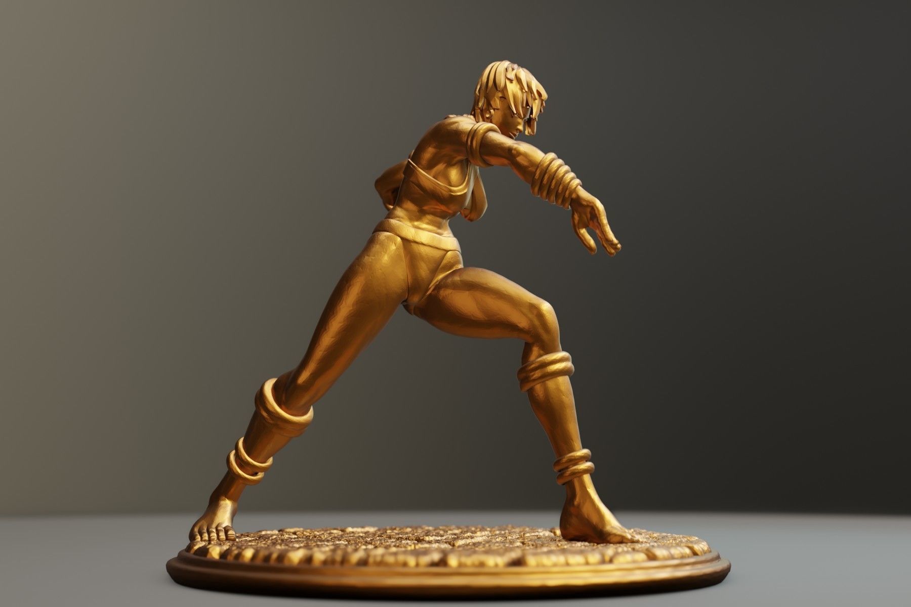 ELENA - STREET FIGHTER free 3D model 3D printable | CGTrader