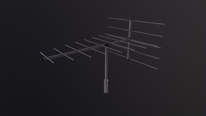 3D model Antenna tv 3D Model VR / AR / low-poly | CGTrader
