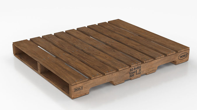 3D model Wooden Pallet T1 VR / AR / low-poly | CGTrader
