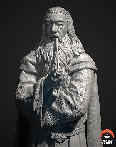 Gandalf 3D model 3D printable | CGTrader
