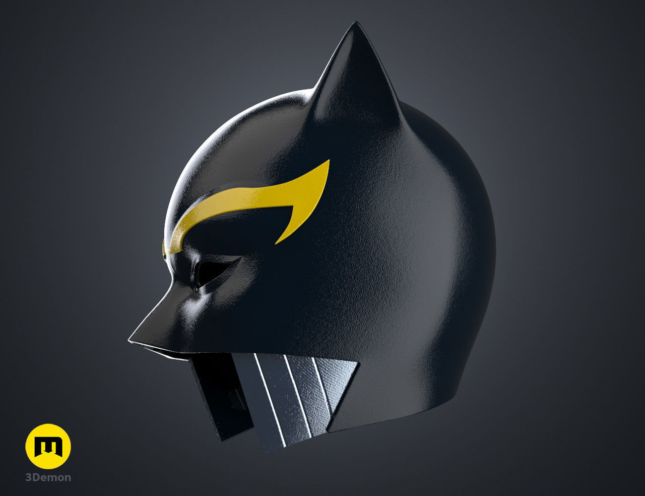 Hellcat Helmet Mask Marvel Comics 3D model 3D printable | CGTrader