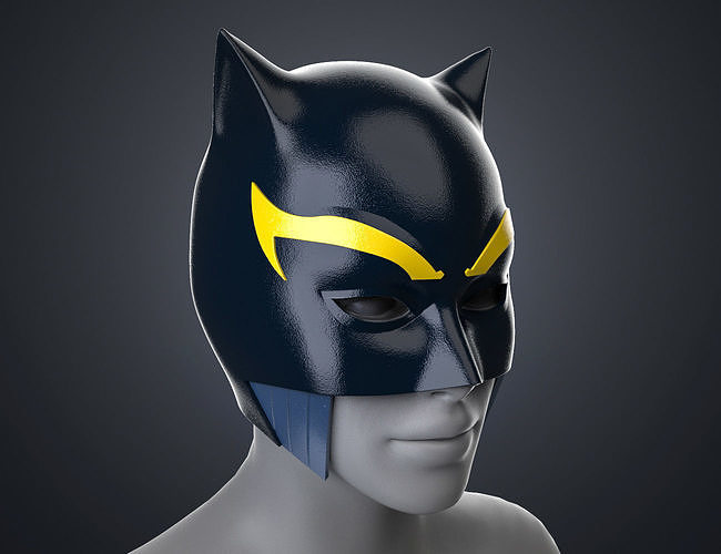 Hellcat Helmet Mask Marvel Comics 3D model 3D printable | CGTrader