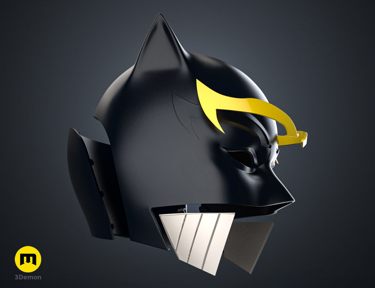 Hellcat Helmet Mask Marvel Comics 3D model 3D printable | CGTrader