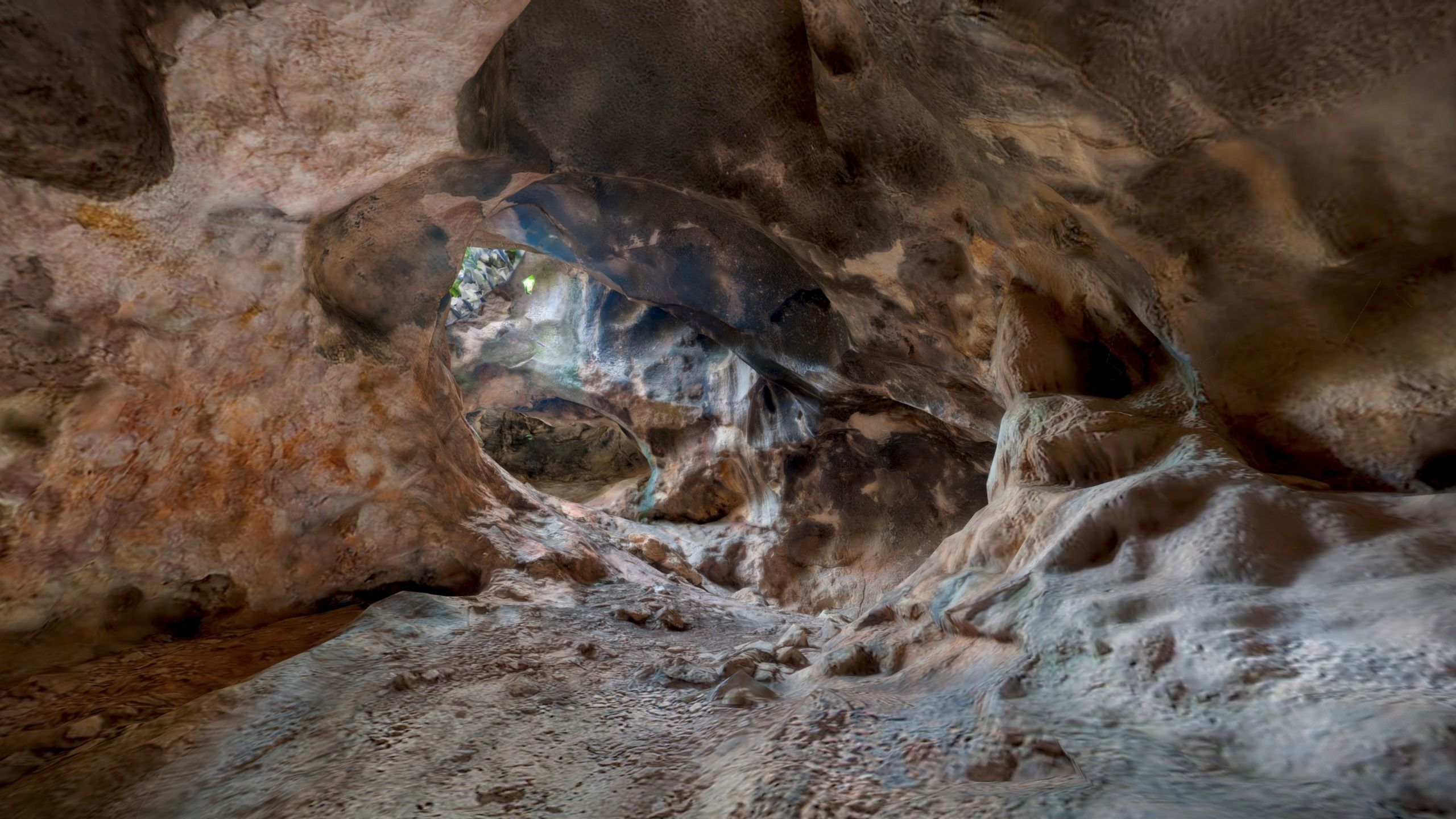 3D model Real cave 3D scan cavern VR / AR / low-poly | CGTrader