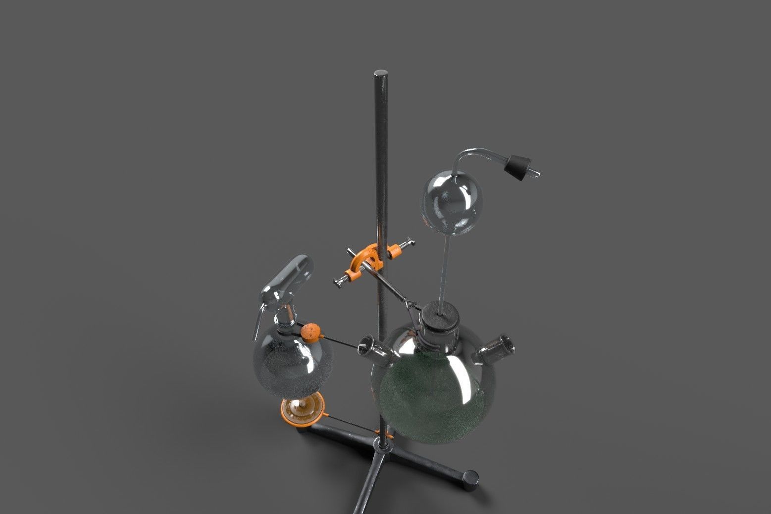 3D model Chemistry set - 4k PBR - Unreal 5 ready VR / AR / low-poly ...