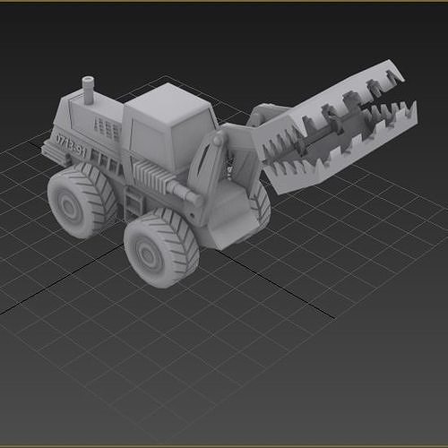Twisted Metal 2 Mr Slam 3D model 3D printable | CGTrader