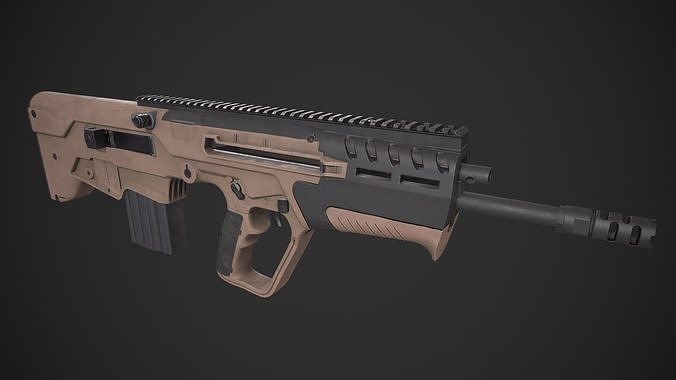 3D model IWI Tavor 7 VR / AR / low-poly | CGTrader