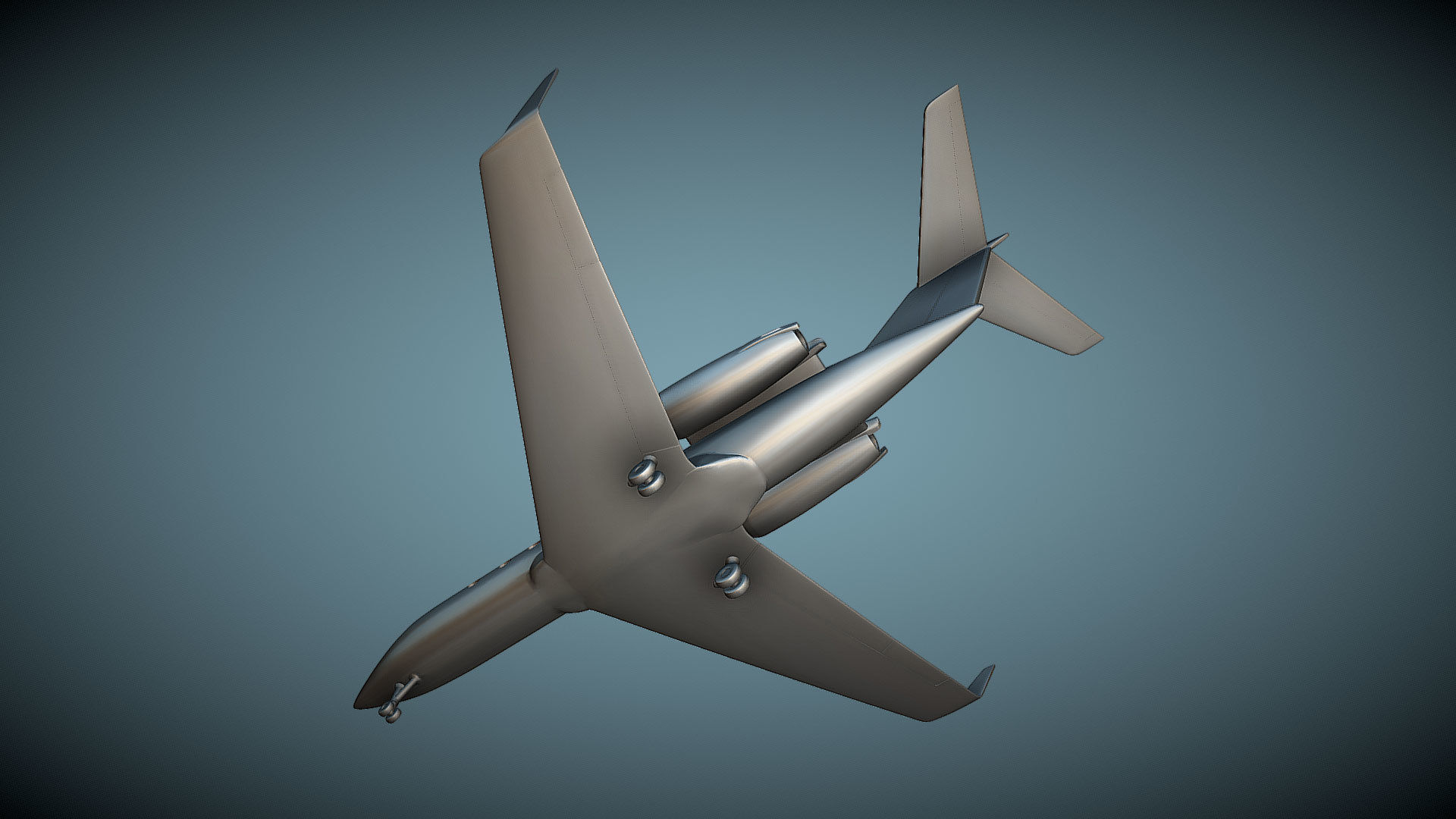 Gulfstream G-IV - 3D Printable Model 3D model 3D printable | CGTrader
