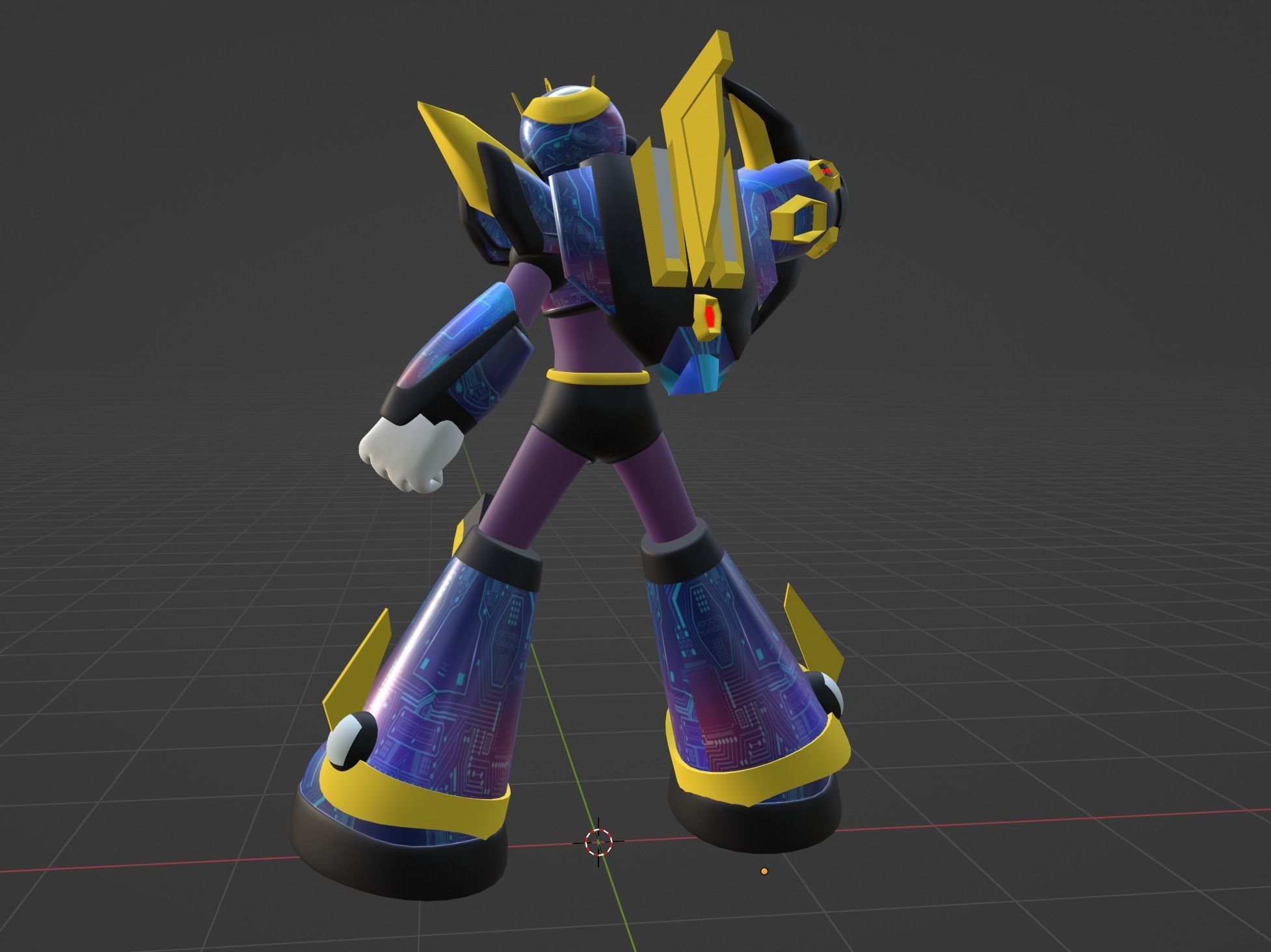 Megaman Ultimate Armor - Mega Man X4 3D model rigged | CGTrader