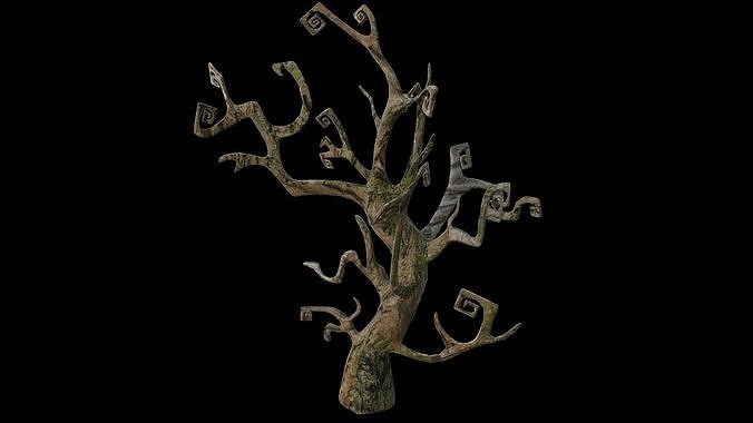3D model Spooky Tree VR / AR / low-poly | CGTrader
