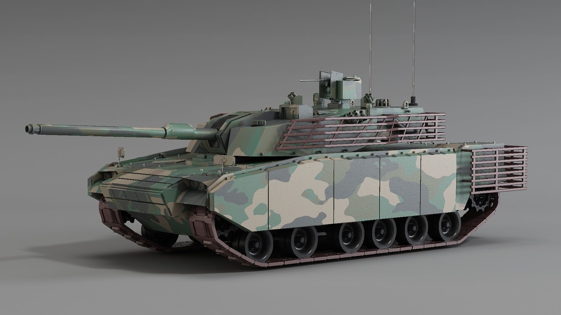 VT5 light tank armored tank ZTQ15 weight main battle tank 3D model | CGTrader
