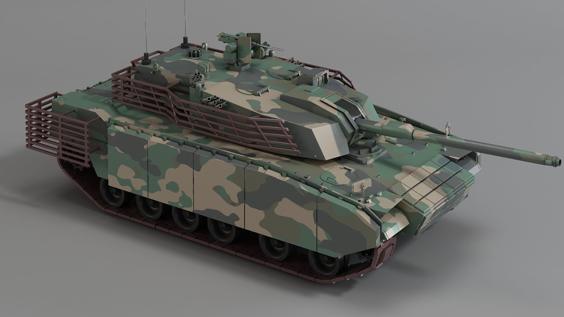 VT5 light tank armored tank ZTQ15 weight main battle tank 3D model ...