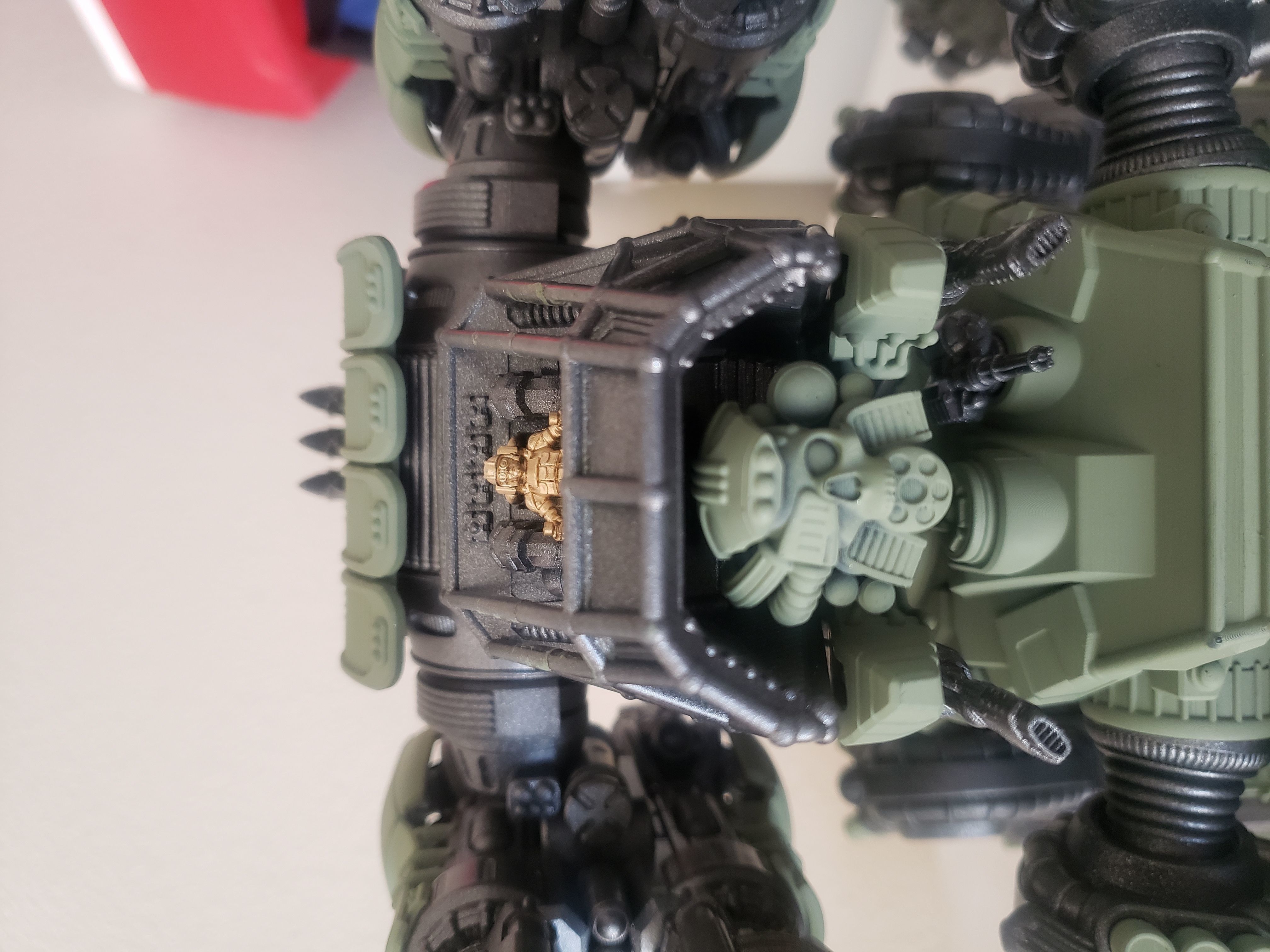 Project Gigante B - 28mm Super Heavy Fire Support Mech 3D model 3D ...