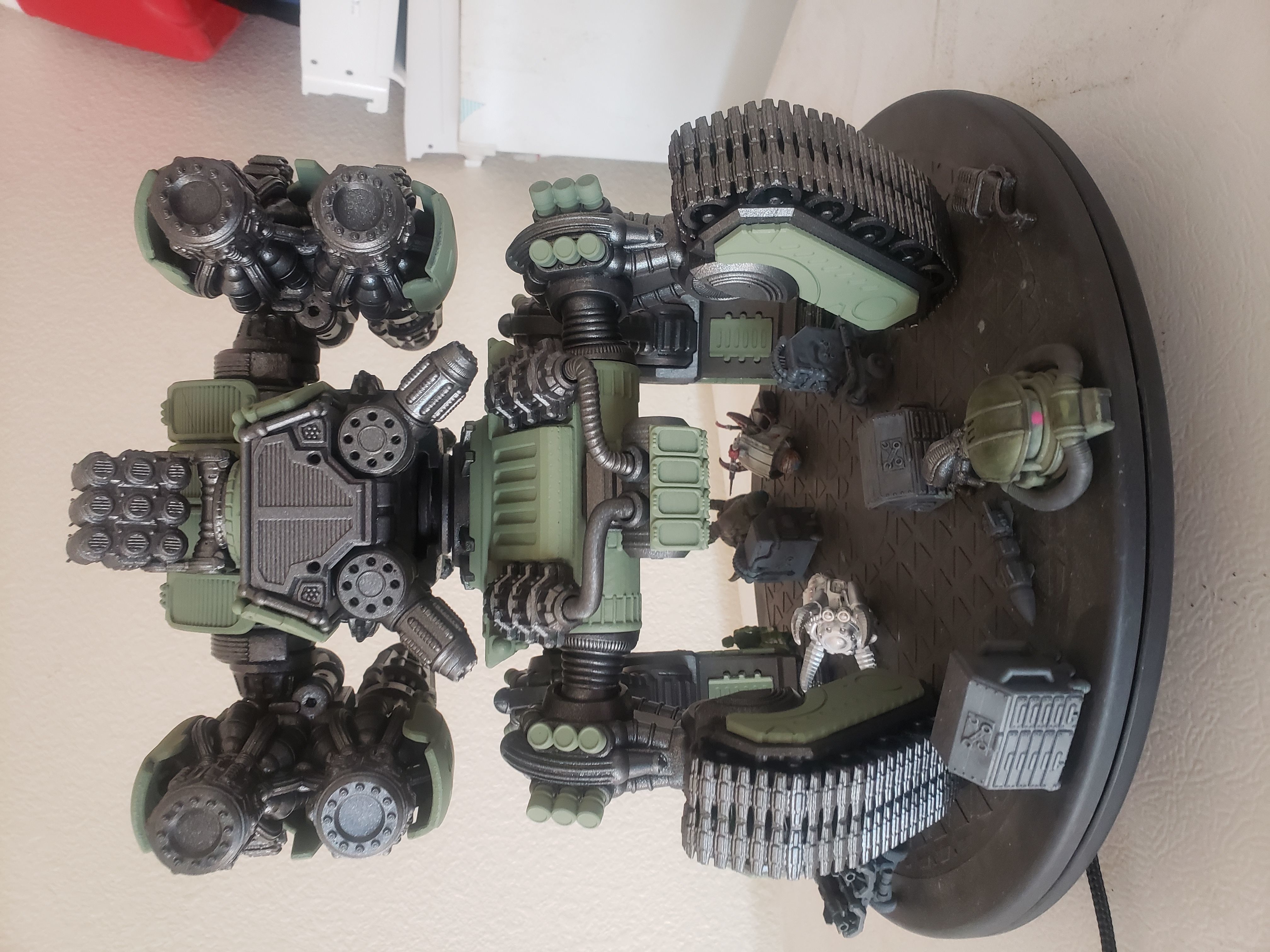 Project Gigante B - 28mm Super Heavy Fire Support Mech 3D model 3D ...