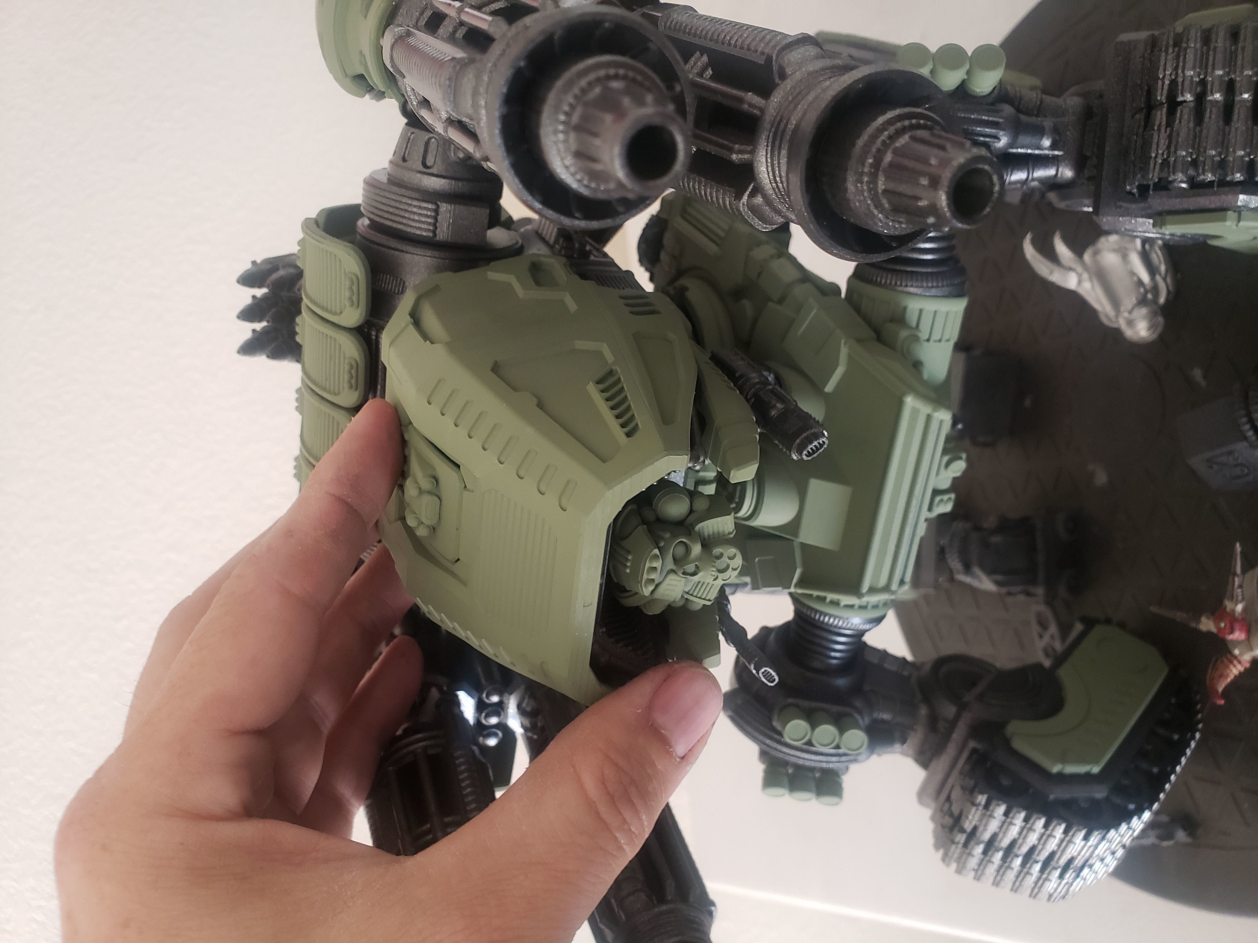 Project Gigante B - 28mm Super Heavy Fire Support Mech 3D model 3D ...
