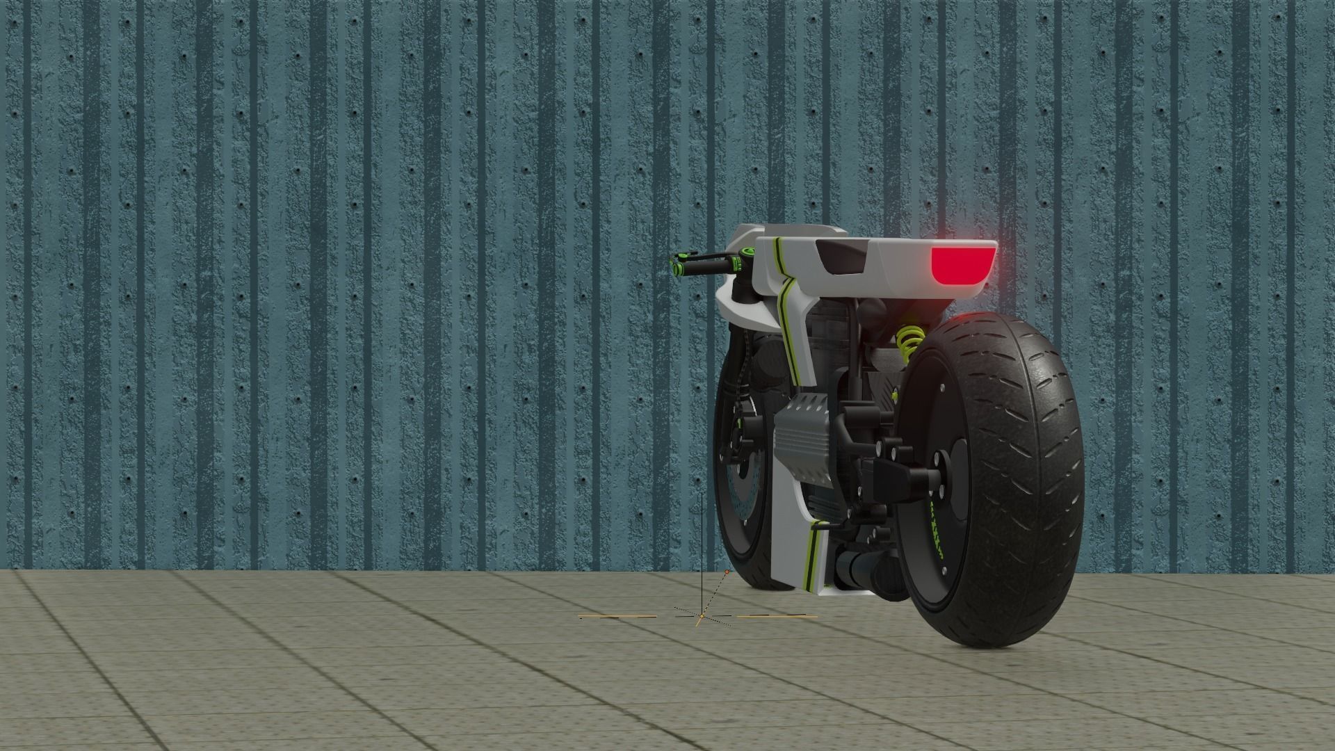 Sci-fi Bike concept 3D model | CGTrader