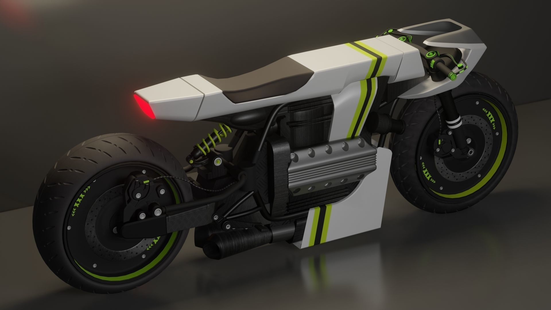 Sci-fi Bike concept 3D model | CGTrader