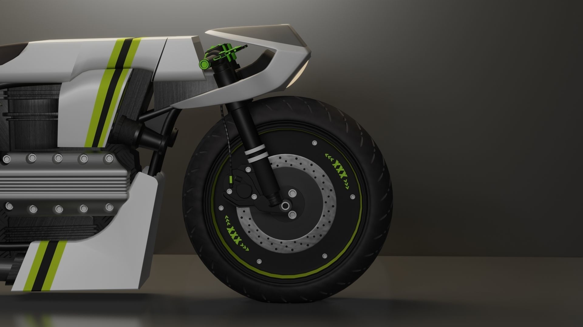 Sci-fi Bike concept 3D model | CGTrader