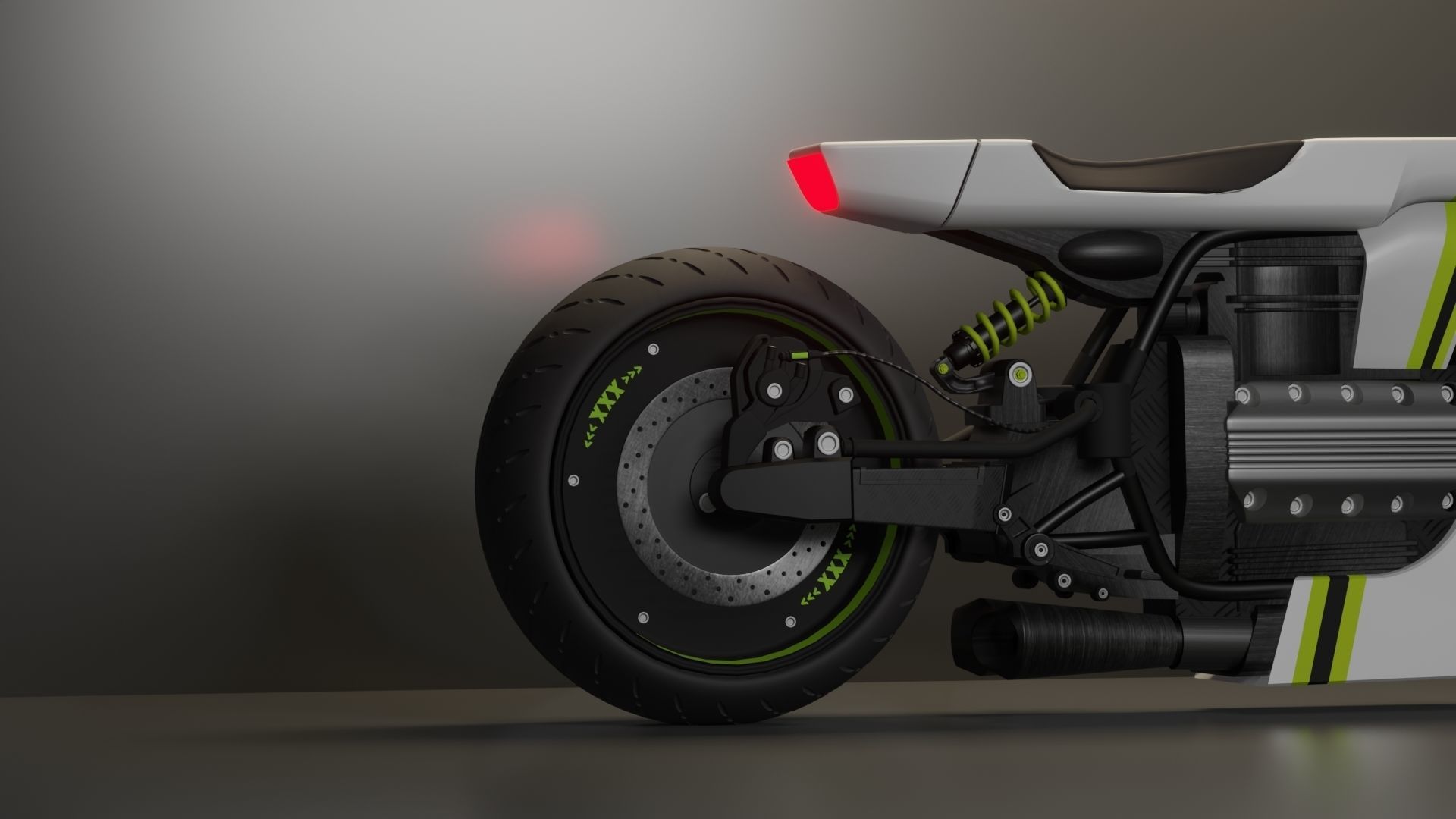 Sci-fi Bike concept 3D model | CGTrader