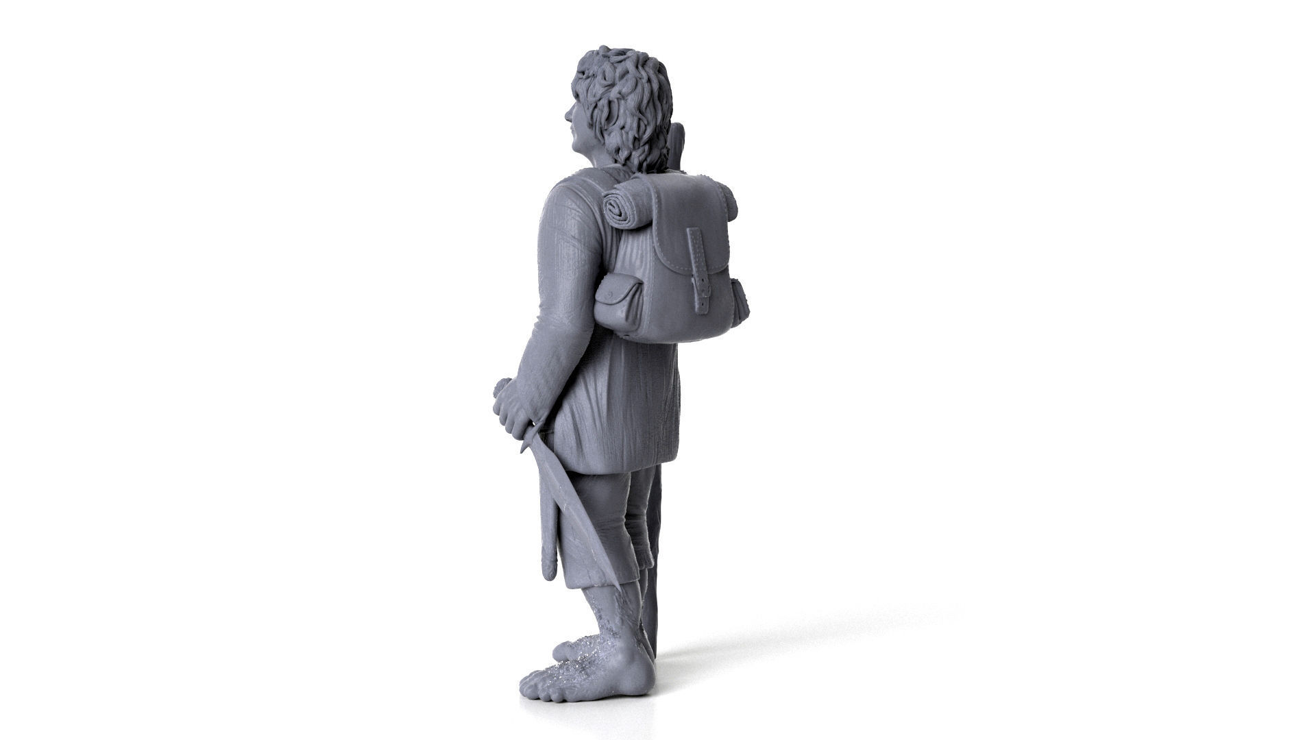Hobbit 3D model 3D printable | CGTrader