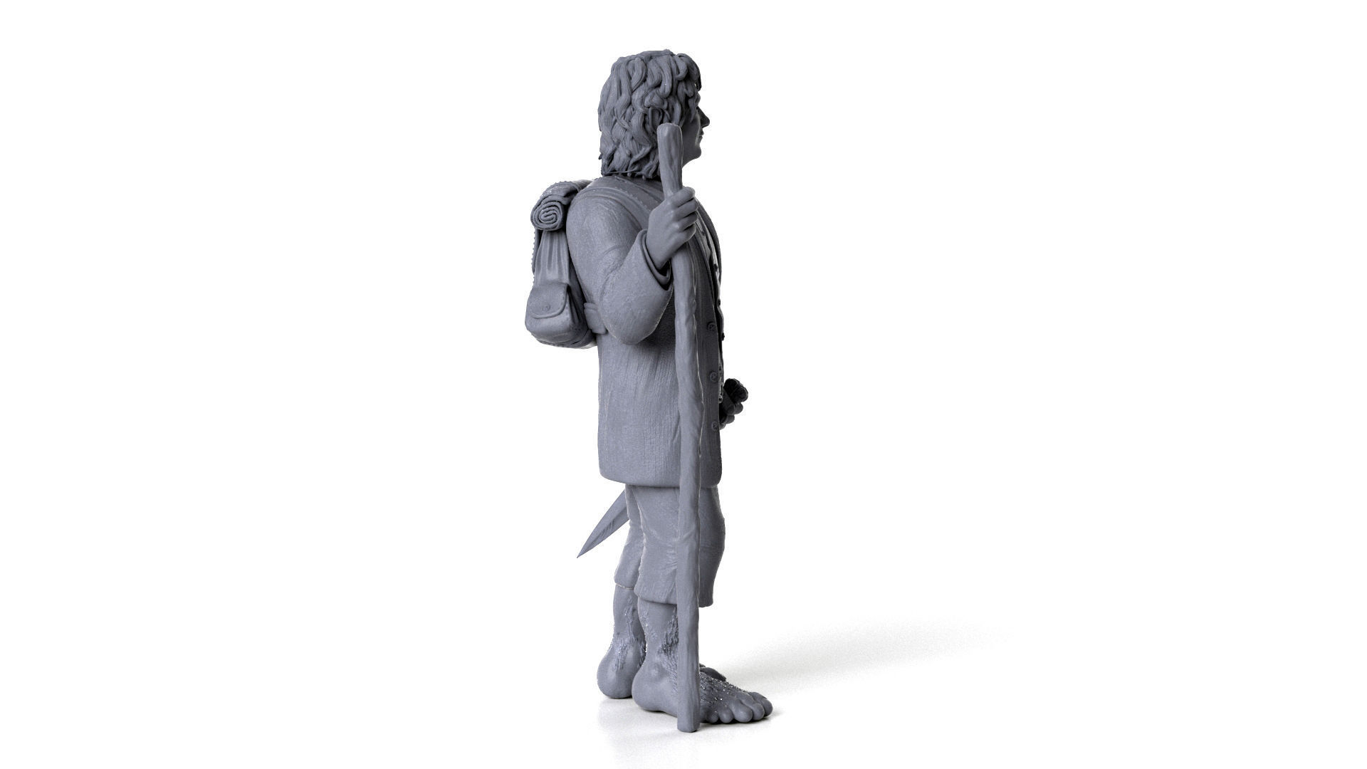 Hobbit 3D model 3D printable | CGTrader