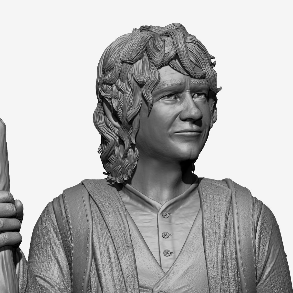 Hobbit 3D model 3D printable | CGTrader