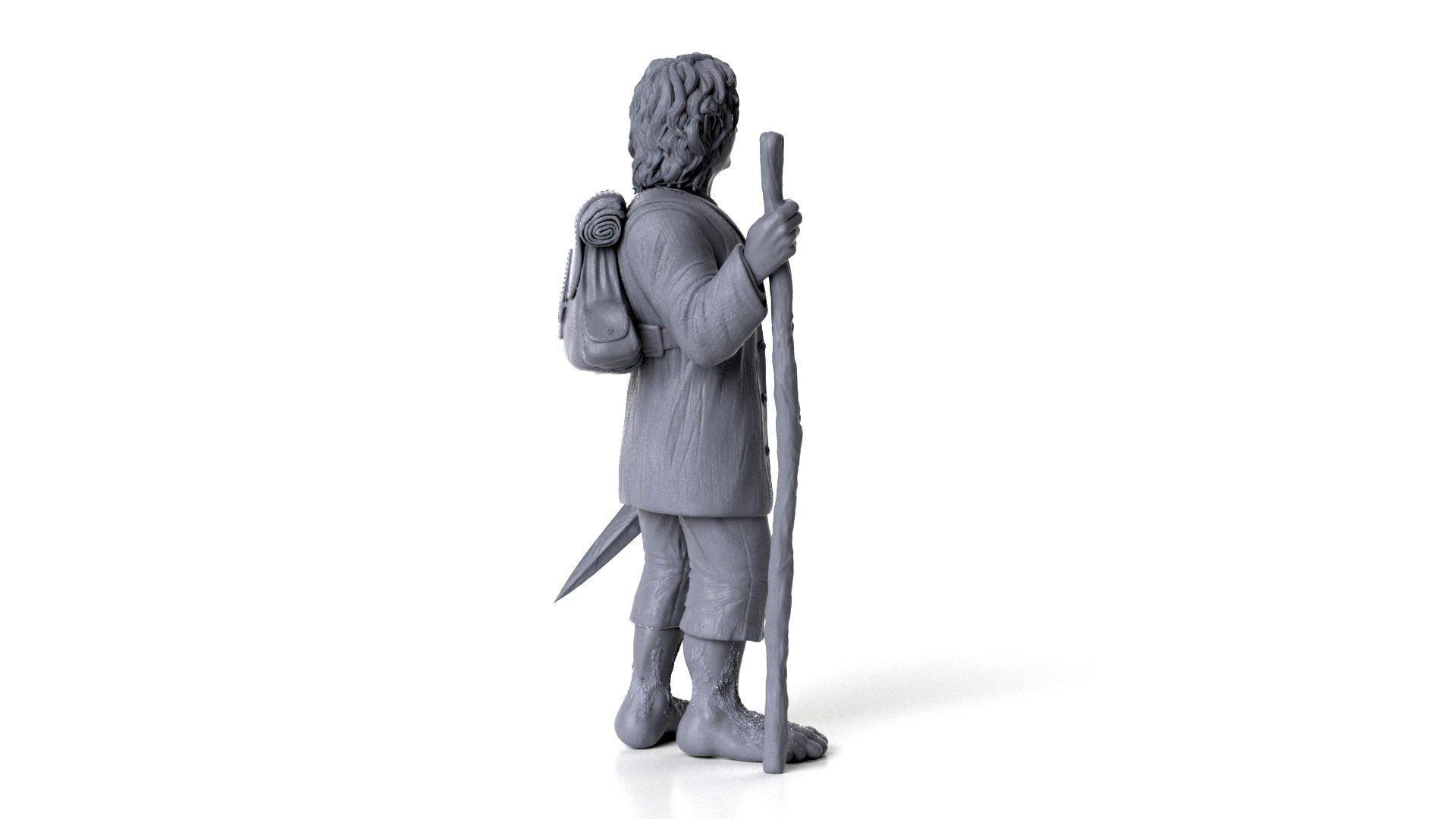 Hobbit 3D model 3D printable | CGTrader