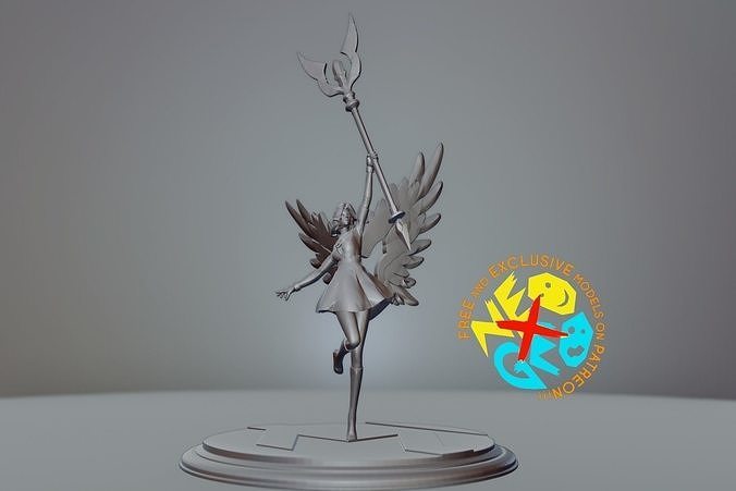 RAFAELA - MOBILE LEGENDS 3D model 3D printable | CGTrader