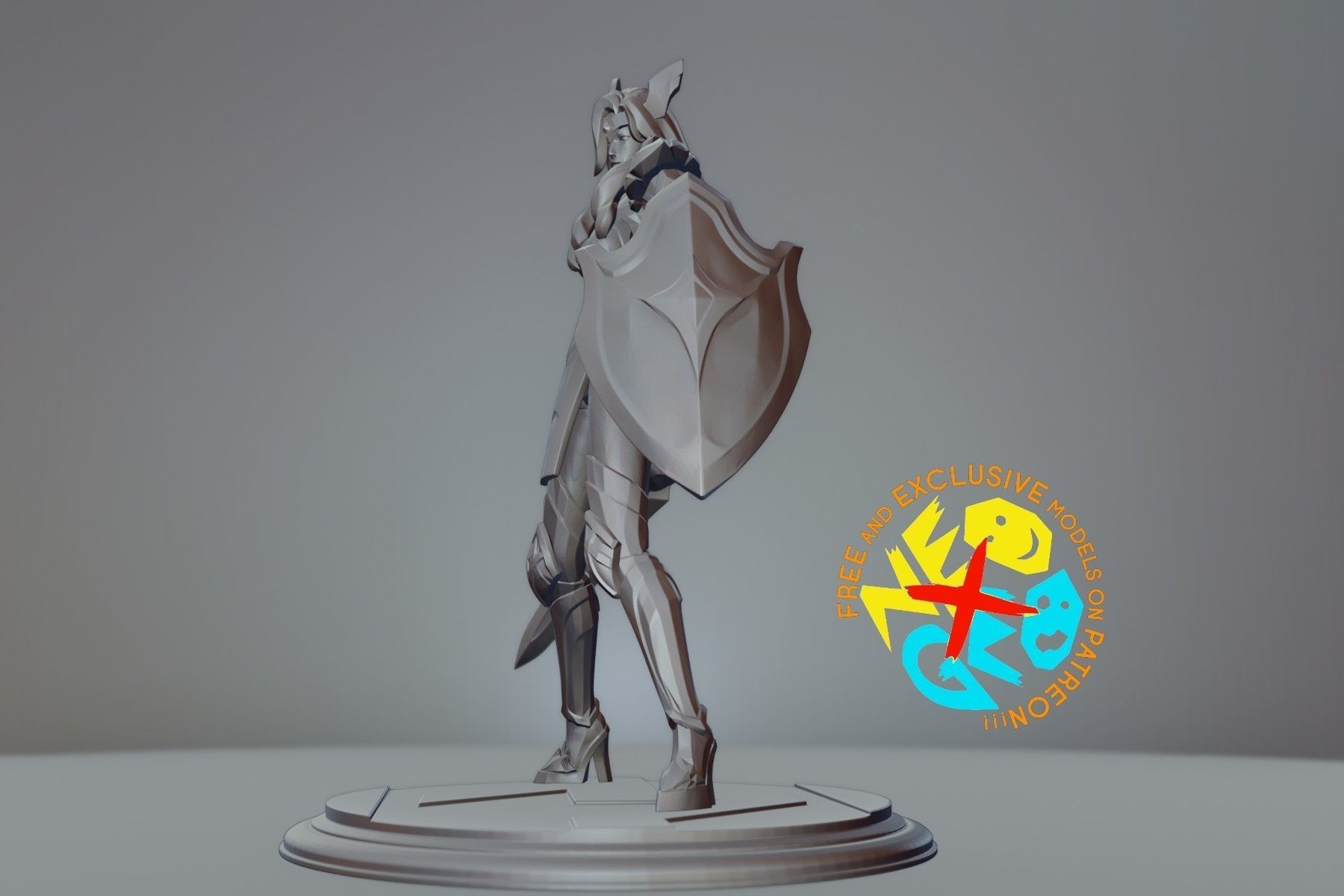 FREYA - MOBILE LEGENDS free 3D model 3D printable | CGTrader