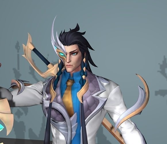 rose yone 3D model animated rigged | CGTrader