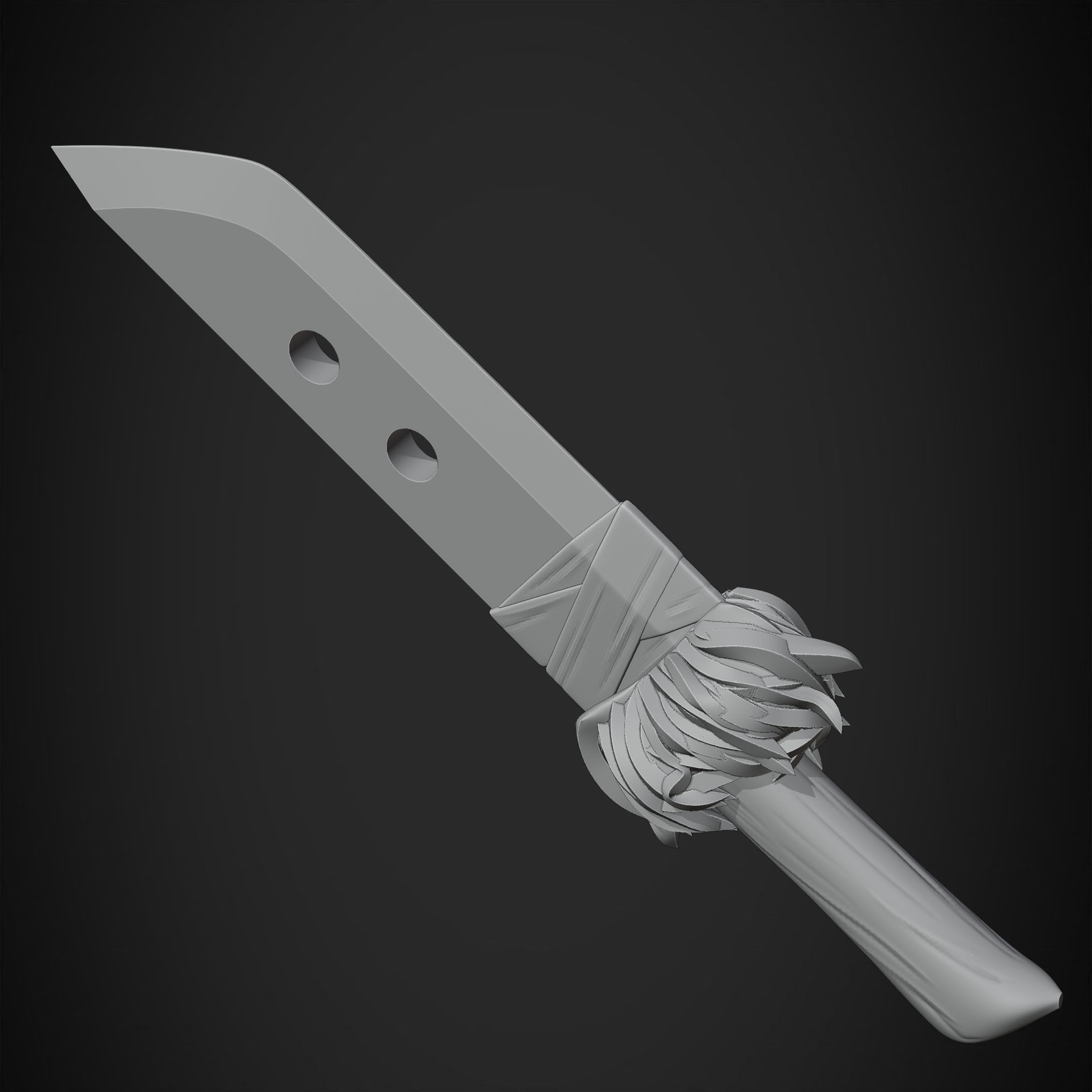 Jujutsu Kaisen Slaughter Demon Blade for Cosplay 3D model 3D printable ...