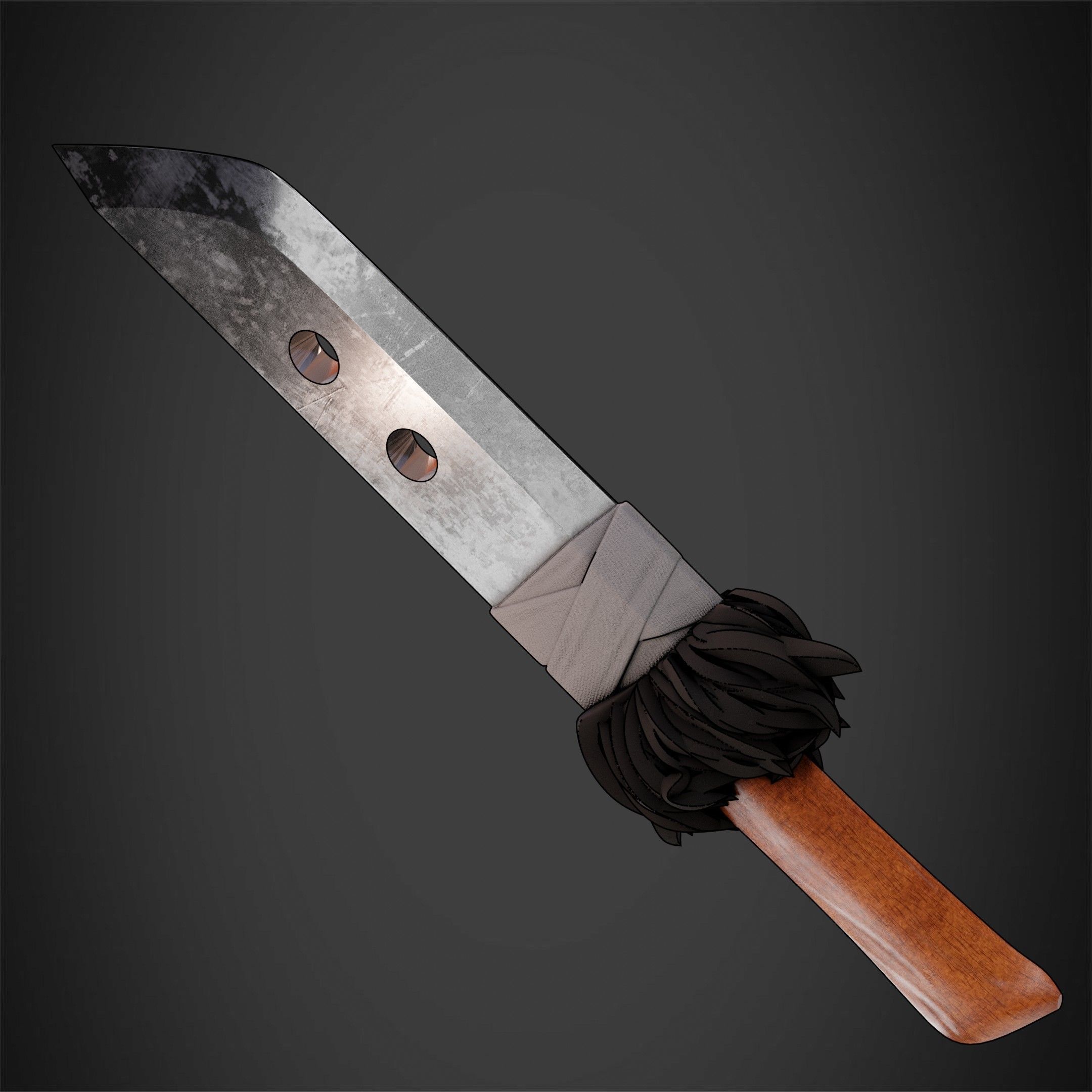 Jujutsu Kaisen Slaughter Demon Blade for Cosplay 3D model 3D printable ...