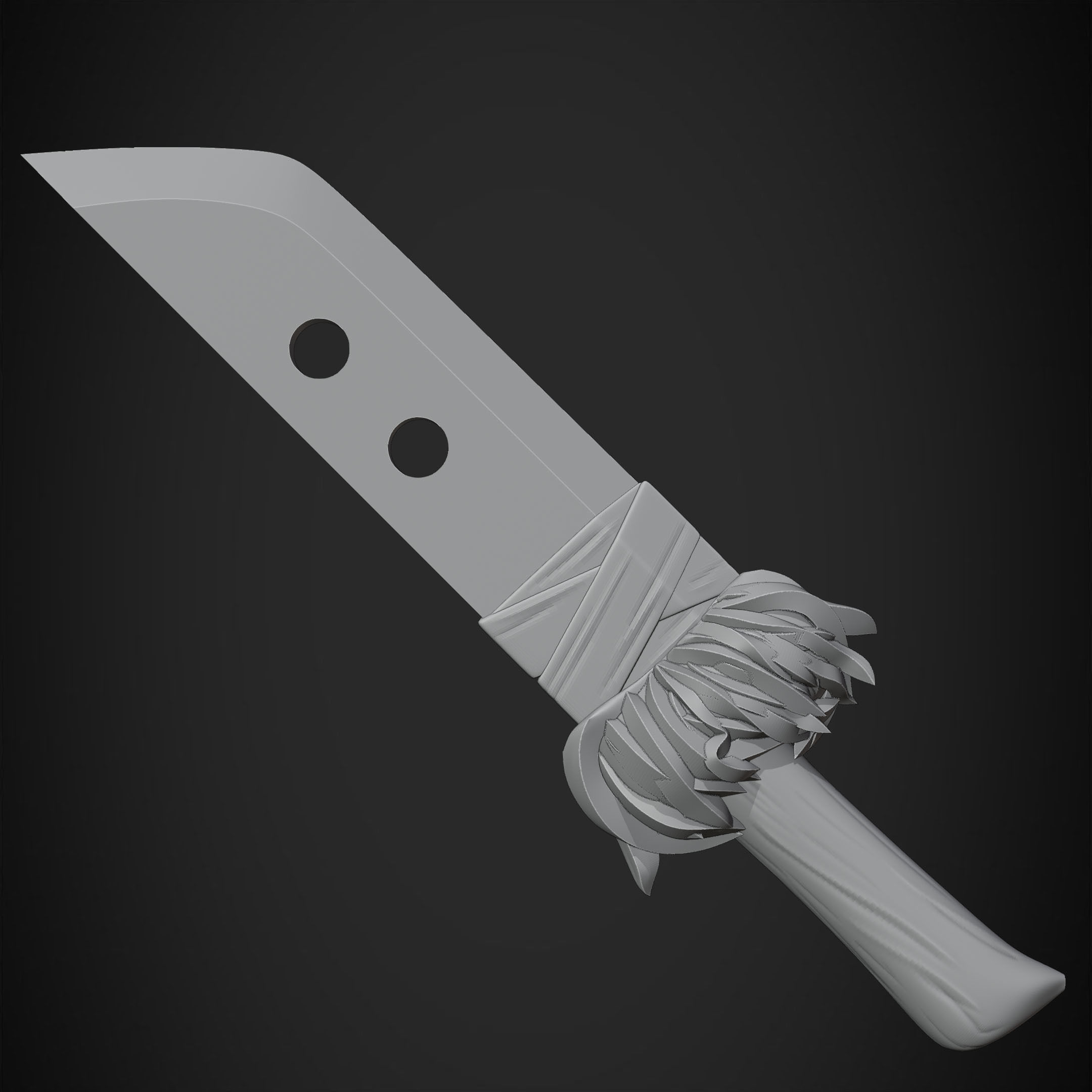 Jujutsu Kaisen Slaughter Demon Blade for Cosplay 3D model 3D printable ...