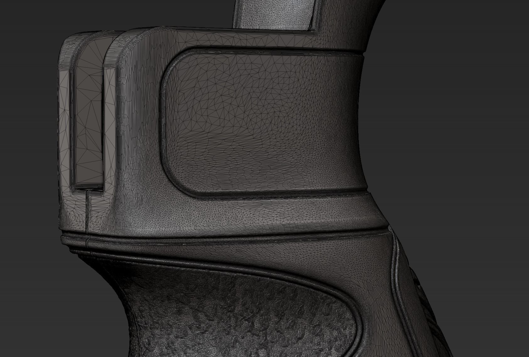 Pistol grip AR-15 - High-poly 3D model | CGTrader