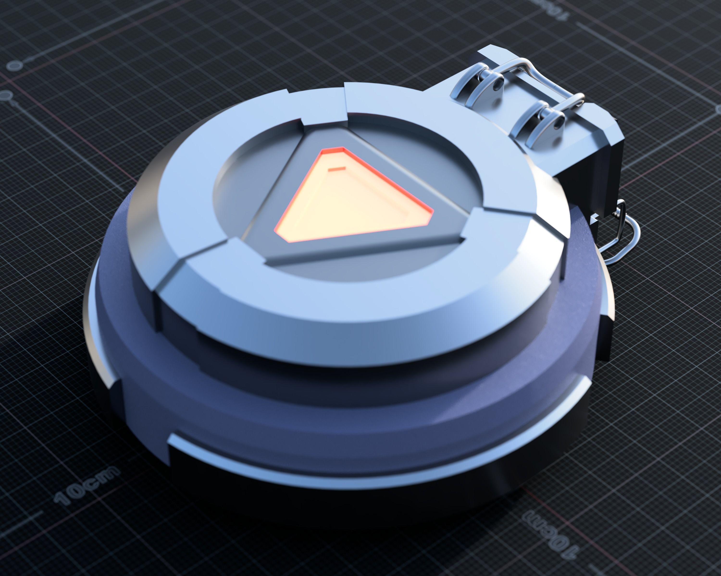 Halo Infinite- Inspired Overshield for 3D Printing 3D model 3D ...